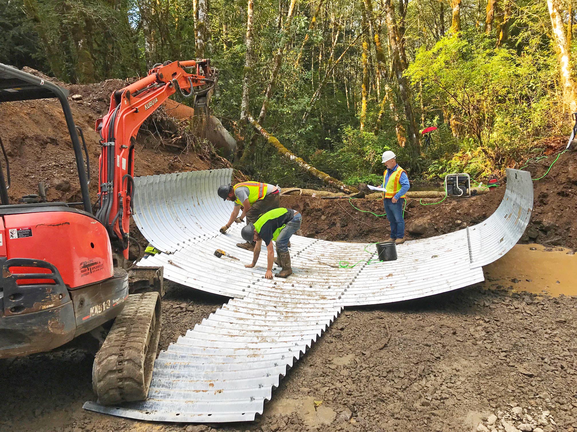 Little Eagle Creek Culvert Removal – Clackamas River Basin Council