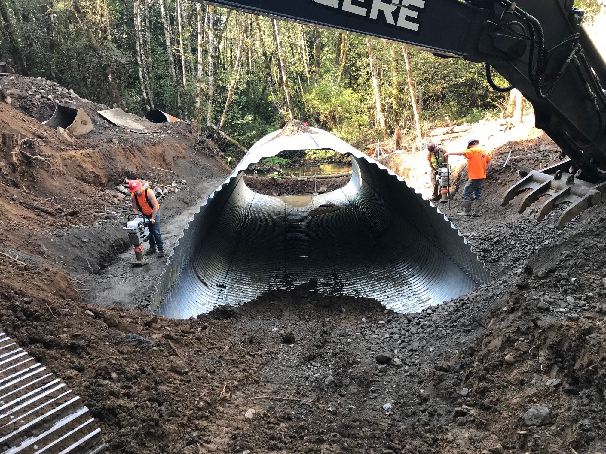 Little Eagle Creek Culvert Removal – Clackamas River Basin Council