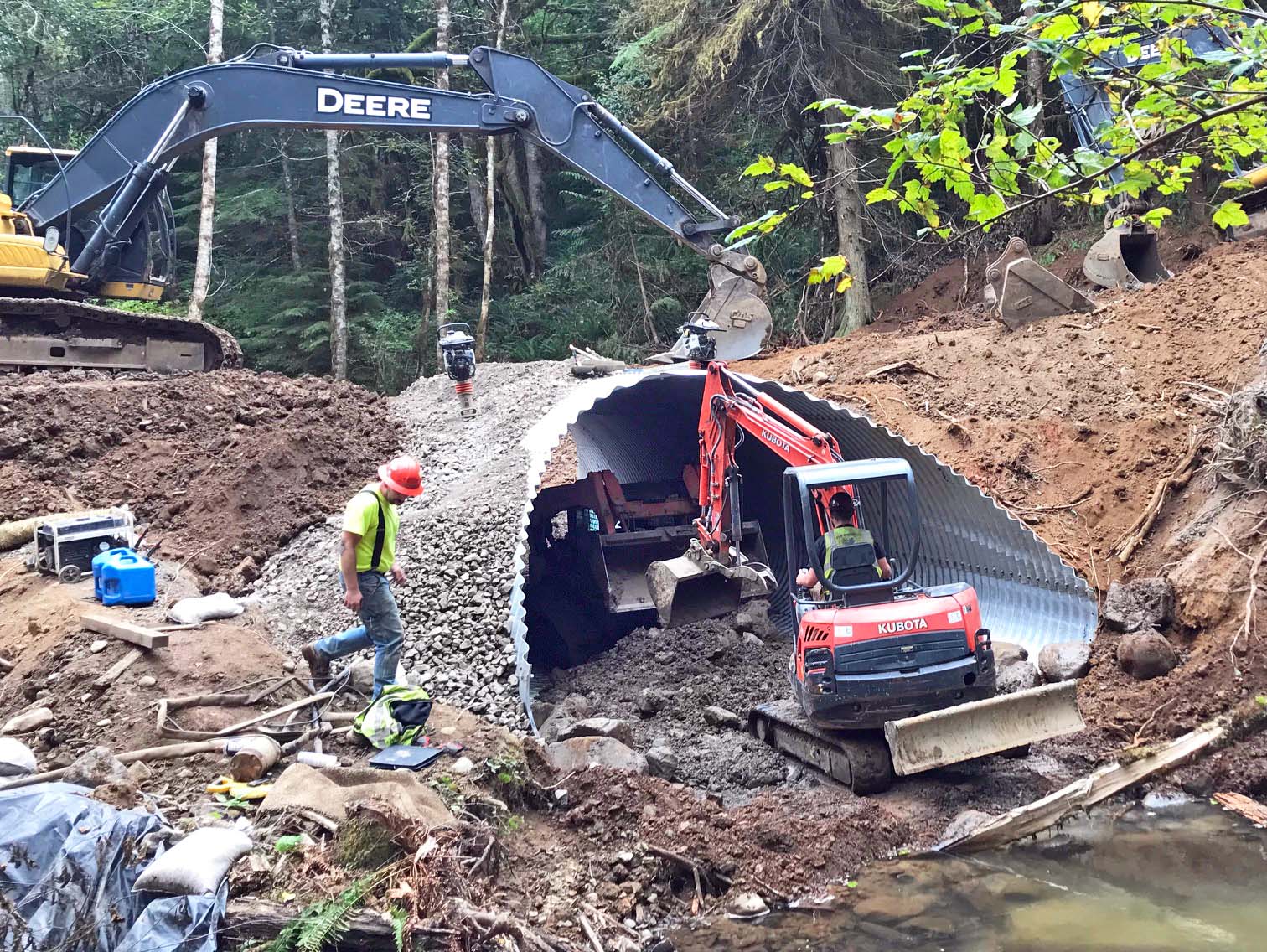 Little Eagle Creek Culvert Removal – Clackamas River Basin Council