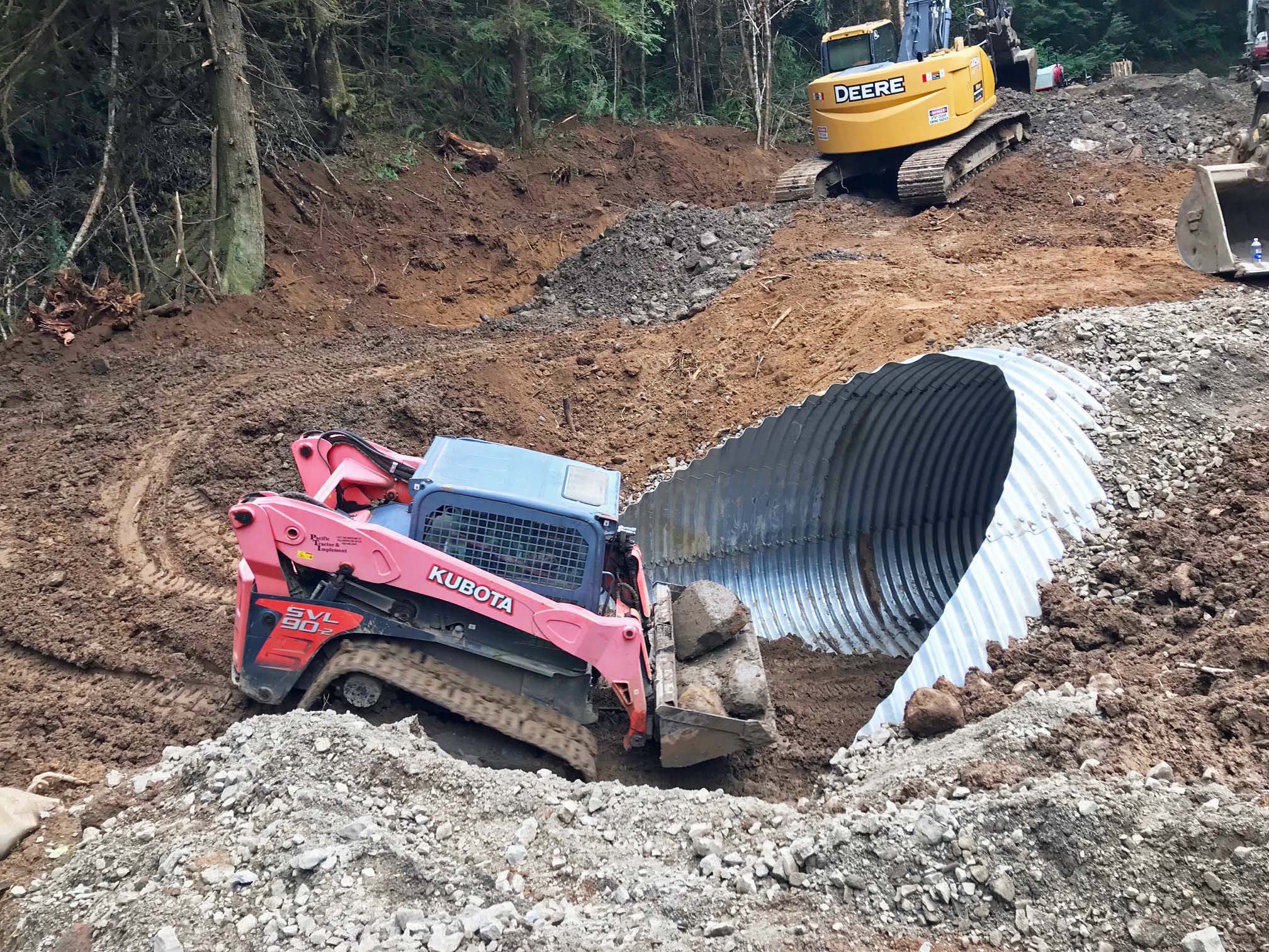 Little Eagle Creek Culvert Removal – Clackamas River Basin Council